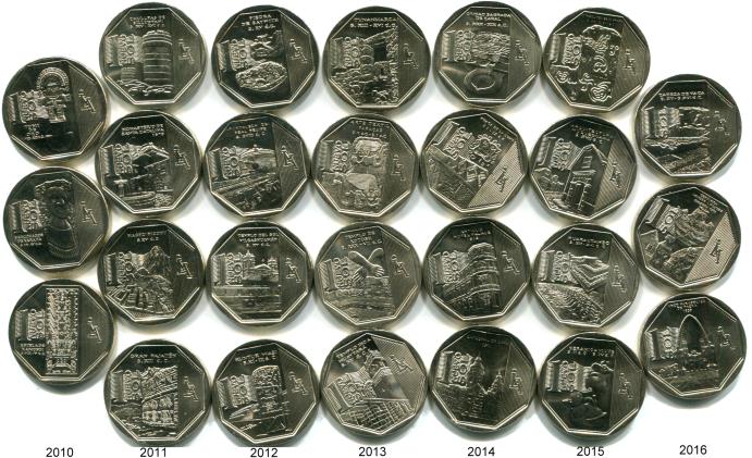 Central and South American Coins and Currency